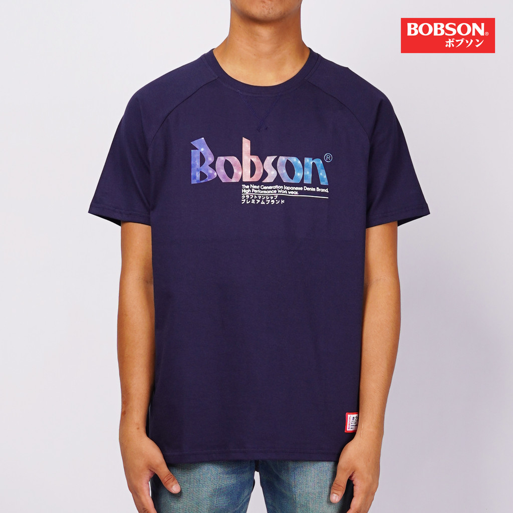 Bobson Japanese Men's Basic Tees Slim Fit 125956 (Navy) | Shopee ...