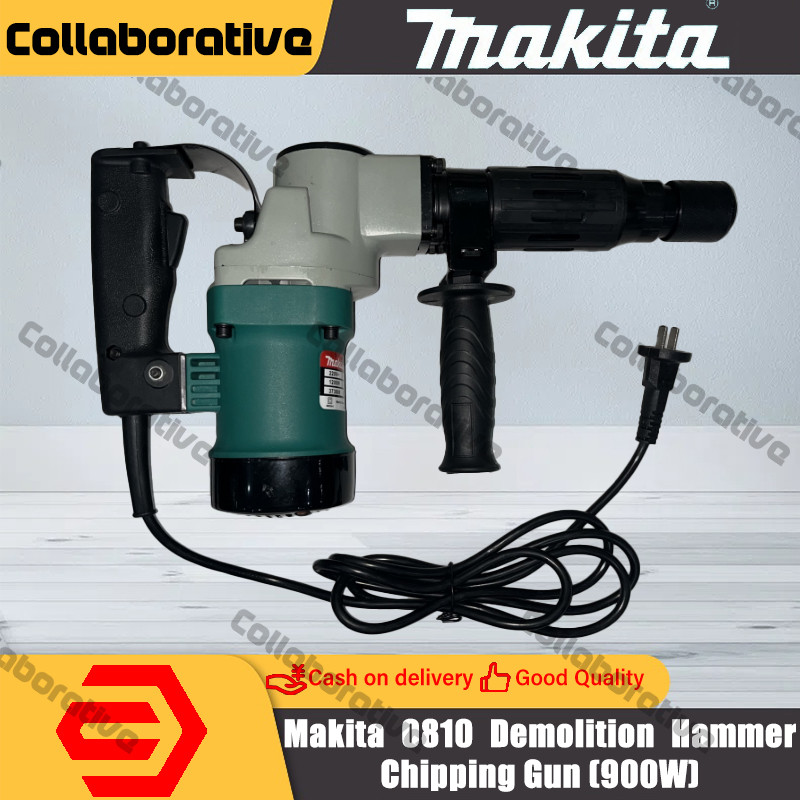 Makita Demolition Hammer HM0810 Portable Jack Hammer / Chipping Gun ...