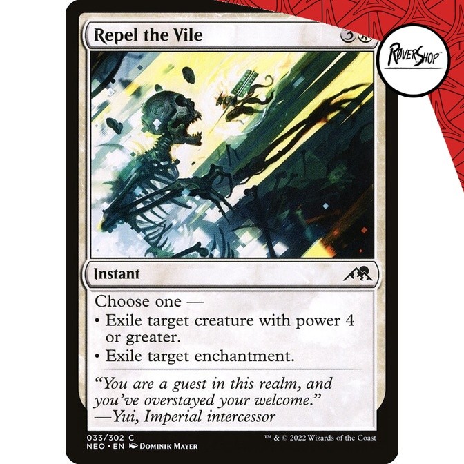 Magic The Gathering Card : Repel the Vile | Shopee Philippines