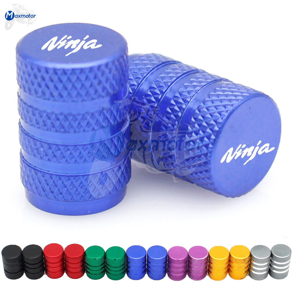 Motorcycle Tire Valve Air Port Stem Cover Caps CNC Accessories For ...