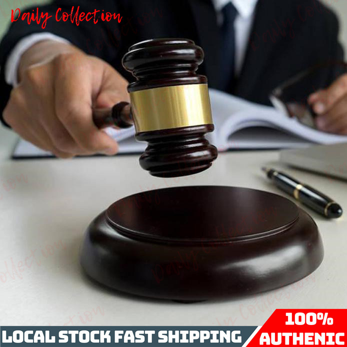 1 Set Judge's Gavel Judge's Hammers Auction Hammer with Sound Block ...