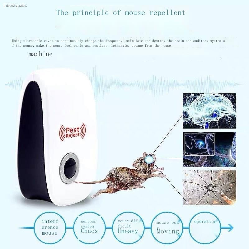 Ultrasonic rat repellent artifact household indoor cockroach fly trap ...