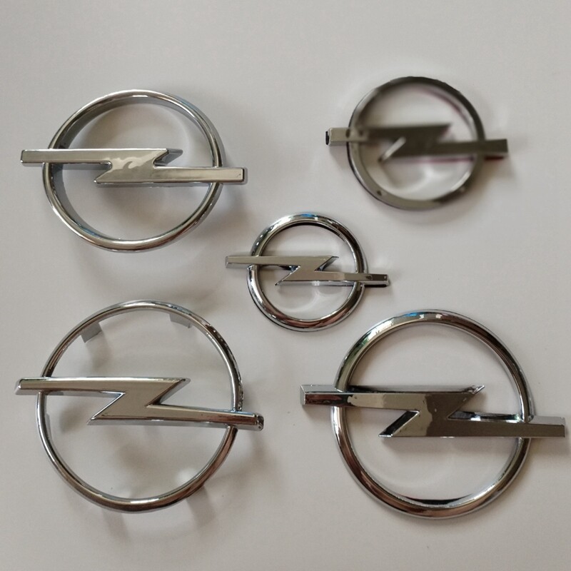 For OPEL Astra H GTC Zafira logo front grille emblem Rear trunk badge ...
