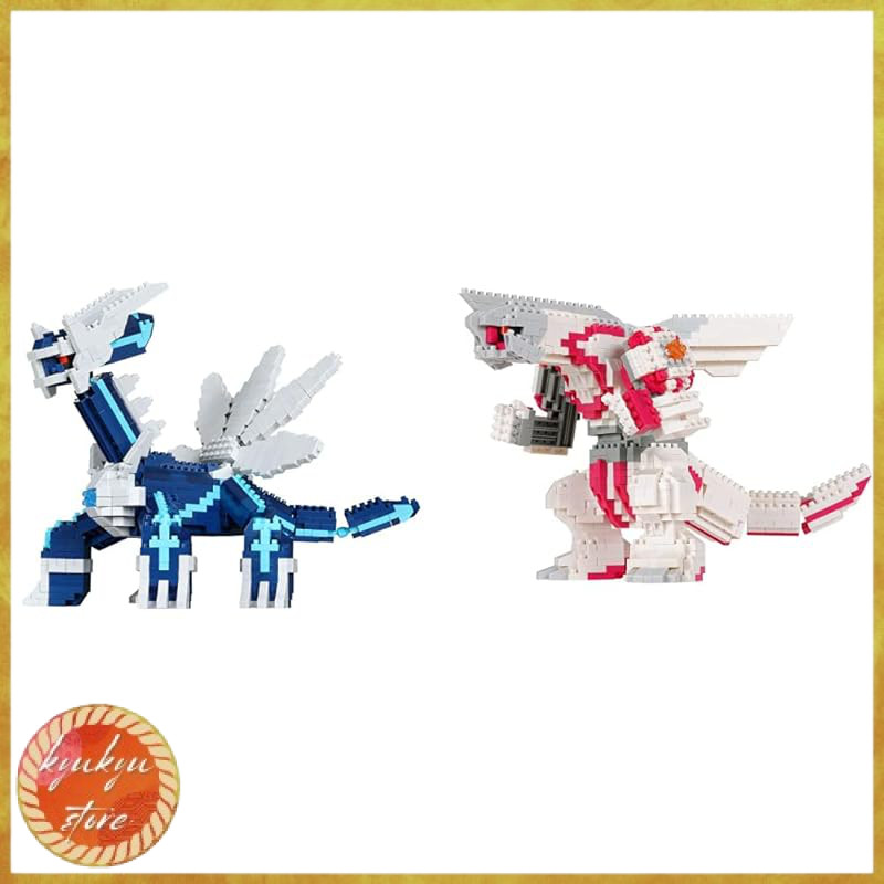 "Nano Block Pokémon Deluxe Edition Set: Dialga and Palkia"(Direct From ...