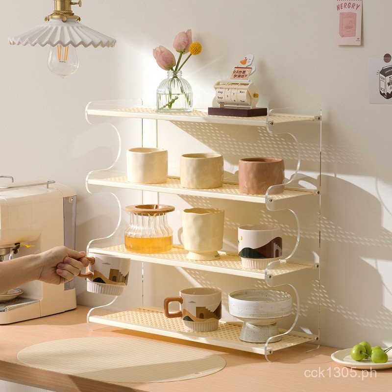 Sideboard Bar Display Rack Storage Rack Mug Cup Light Luxury Cup Holder ...
