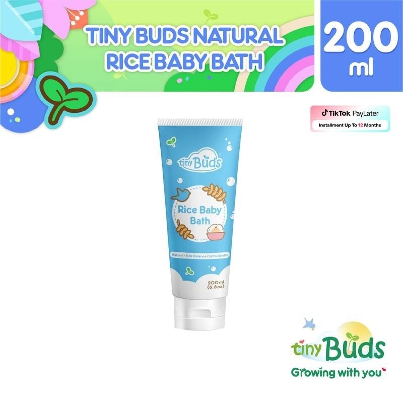 Tiny Buds Natural Rice Baby Bath 200mL | Shopee Philippines
