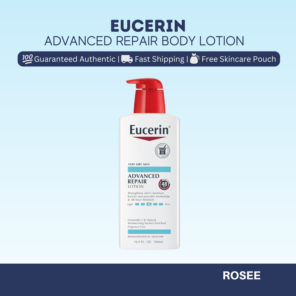 Eucerin Body Lotion (Advanced Repair / Daily Hydration) | Shopee ...