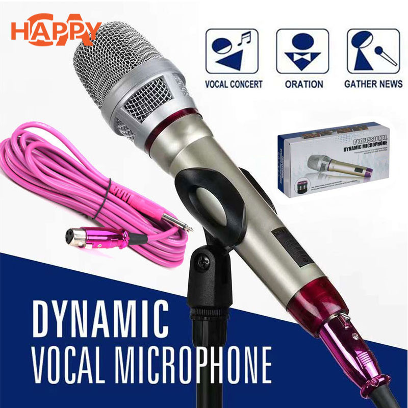 Platinum Karaoke KS-9000H Dynamic Microphone Professional Wired MIC For ...