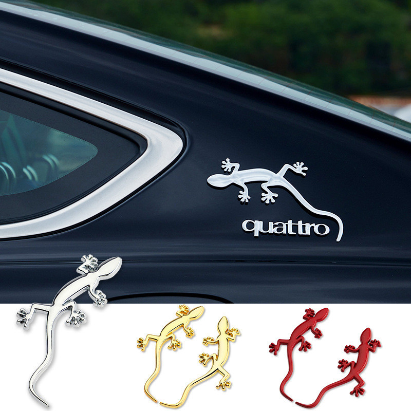 Automotive Decorative Paste Little Gecko Car Stickers Fun Decoration ...