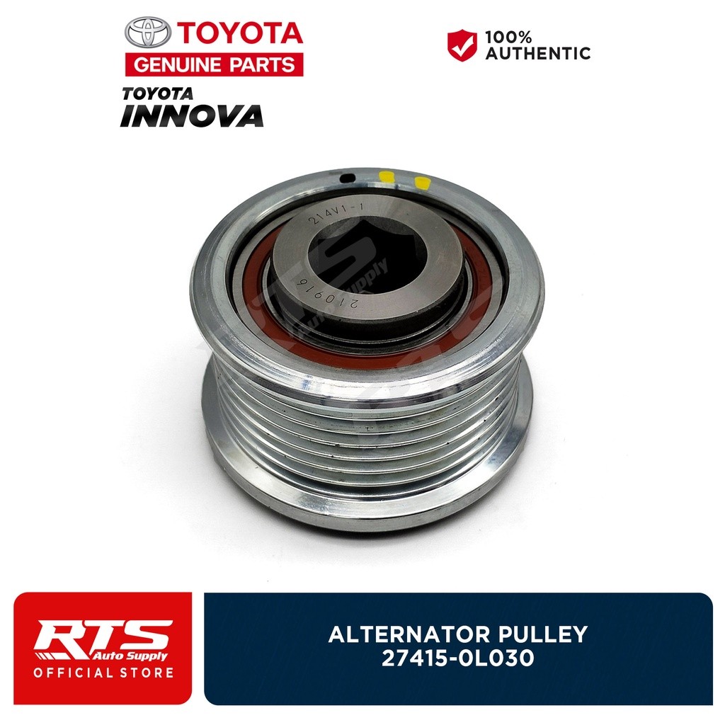 Toyota Genuine Alternator Pulley Innova 2005 2015 27415 0l030 1 Pc ...