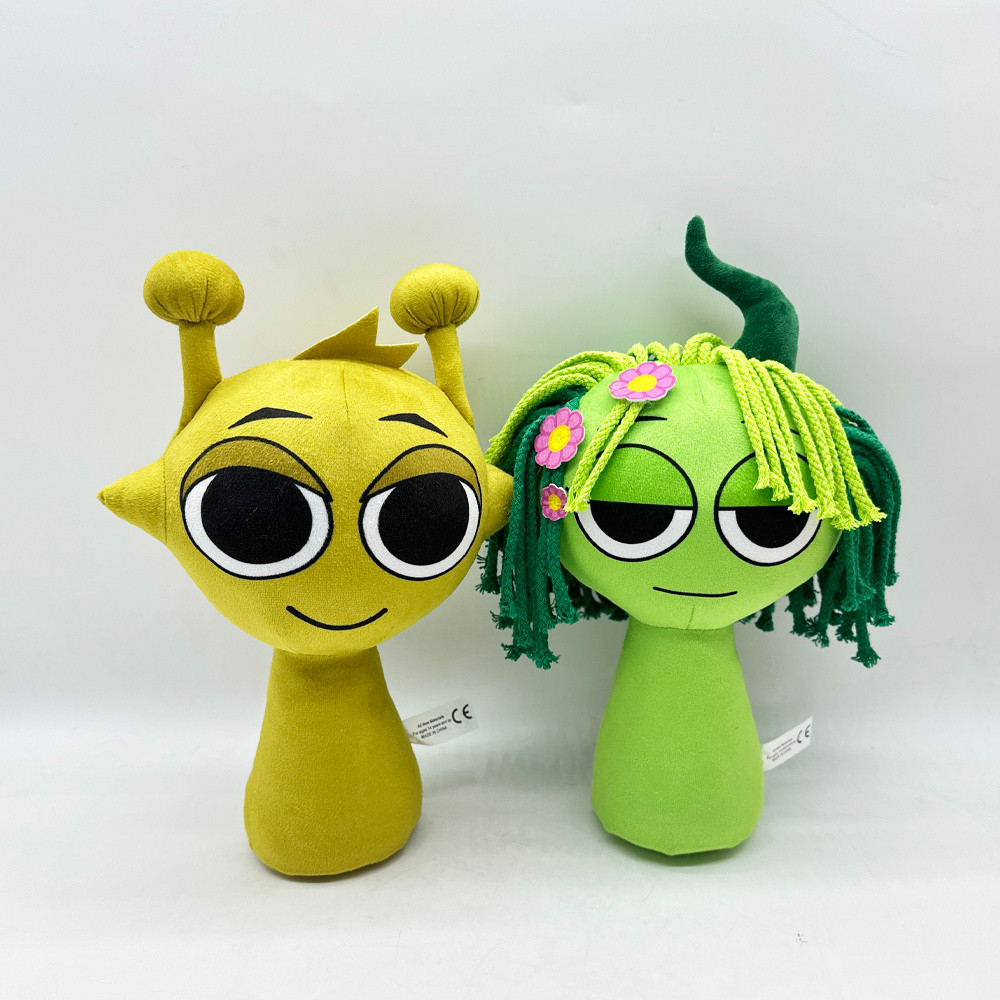 Variety Sprunki Wenda Plush Rhythm Box Fun Game Peripheral Image Green ...