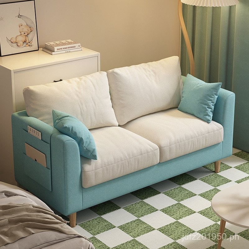 Sofa Internet Celebrity Simple Minimalist Three-Seater Modern Rental ...