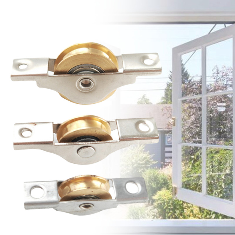 Window With Roller Bearing Stainless Steel Sliding Door Bottom Wheels ...
