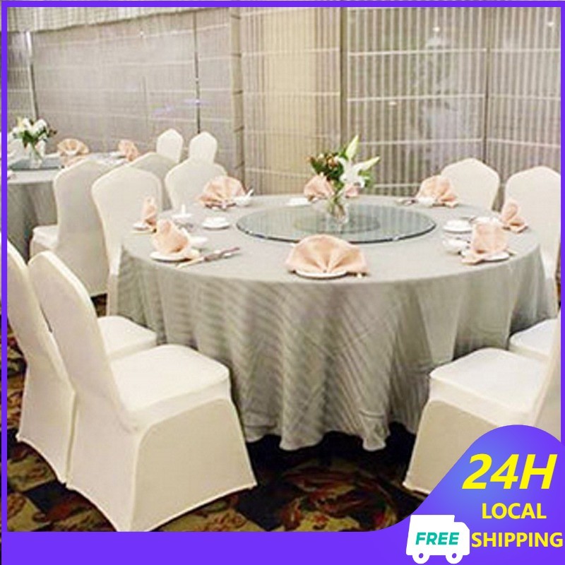 Universal Chair Cover Stretchable Monoblock Seat Cover for Dining Chair ...