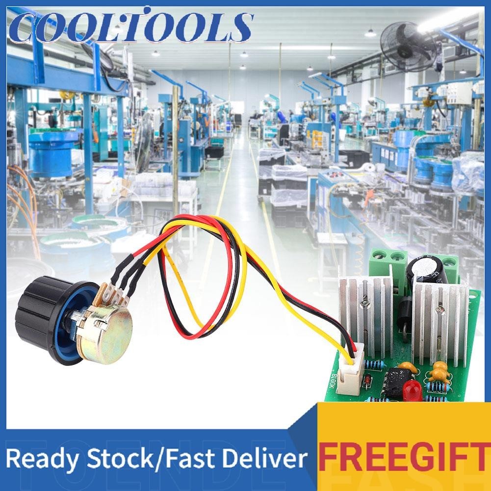 Cooltools 10A DC Motor Speed Controller Regulator Switch PWM Pulse Width Regulation 12V 24V 36V ...