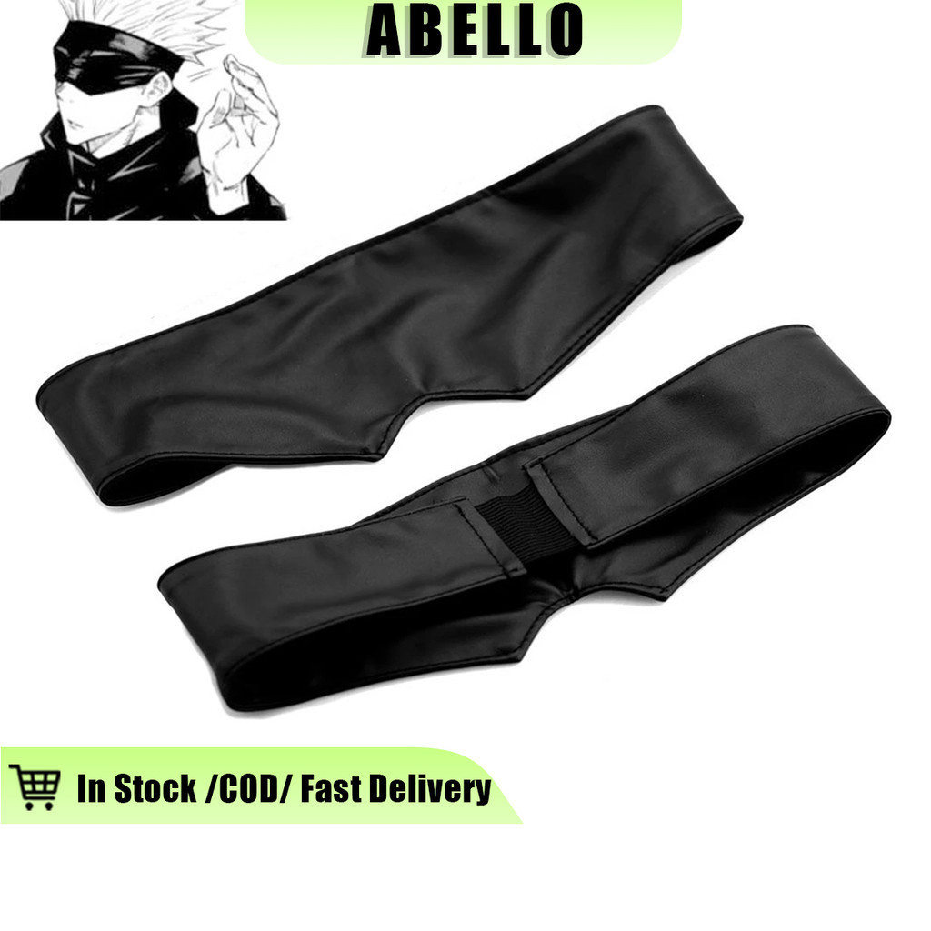 Gojo Satoru Blindfold Gojo Mask Blindfold Cosplay Prop Anime Black Gojo ...