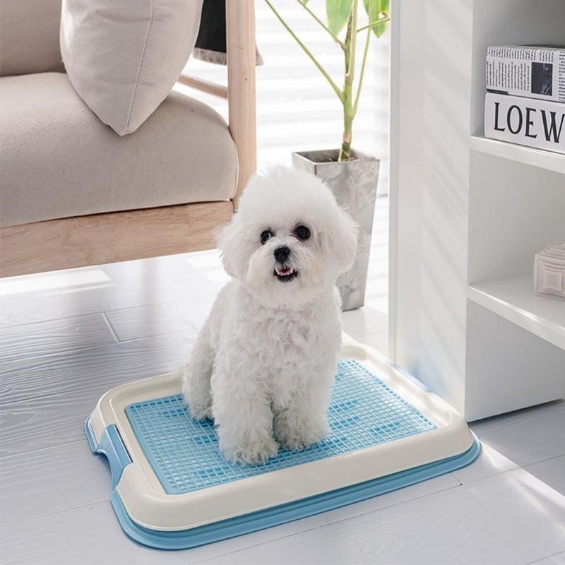 Dog Training Potty Pad(With Stand) Dog Pee Pad Tray Pet Poop Tray ...