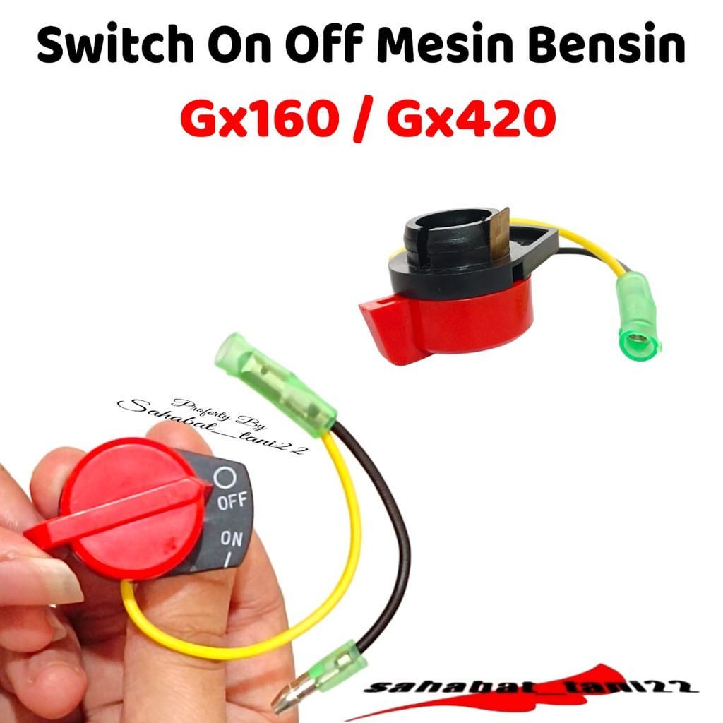 MESIN GX160-GX390 On Off Switch Honda GX110-GX390 Engine On Off Switch ...