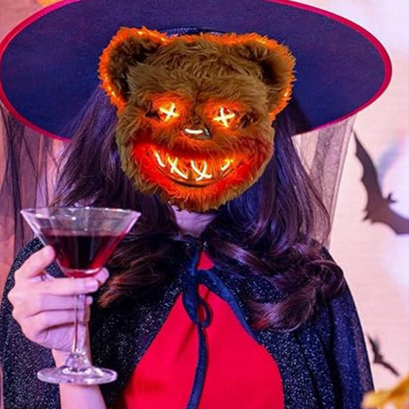 FAUSE Party Scary Masks Halloween Creepy Bunny Mask Killer Bunny Mask ...