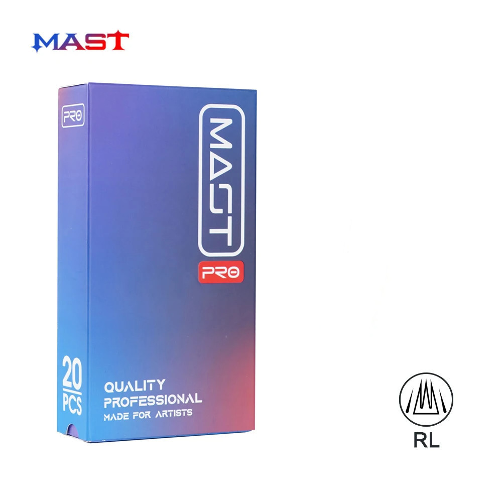 Mast 20pcs Disposable Tattoo Cartridge Sterile Permanent Makeup Machine ...