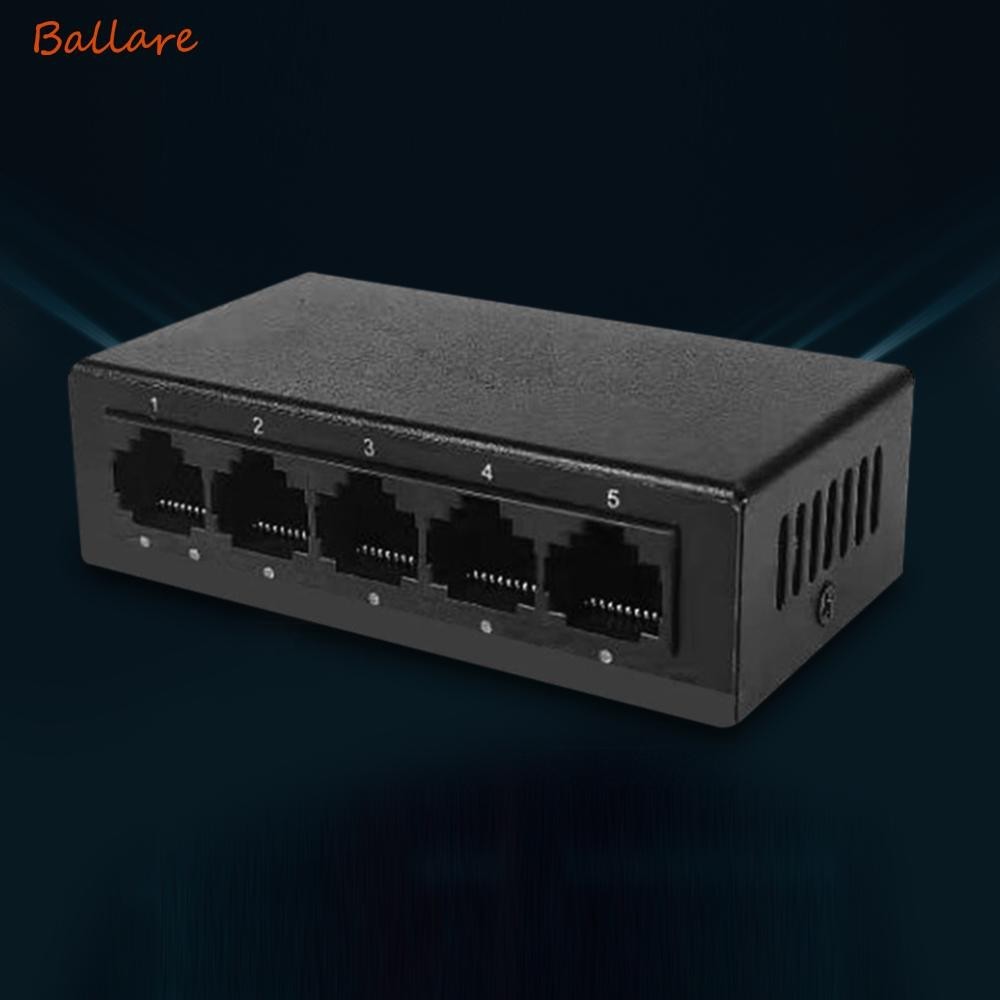 5 Port Gigabit Ethernet Switch Home Network Hub 10/100/1000Mbps Plug ...