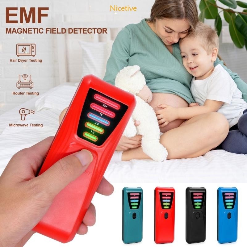 NICE Electromagnetic Field Detectors 5 LED Radiation Detectors EMF ...