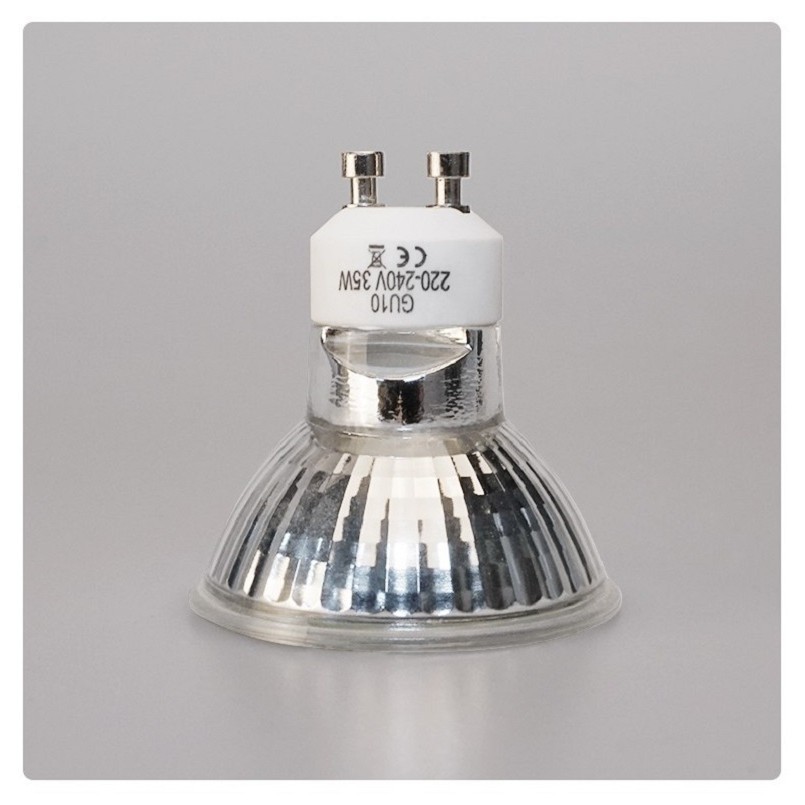 GU10 Halogen 50W Bulbs 1 Pack GU10+C 120V 50W With 2800k Warm White ...