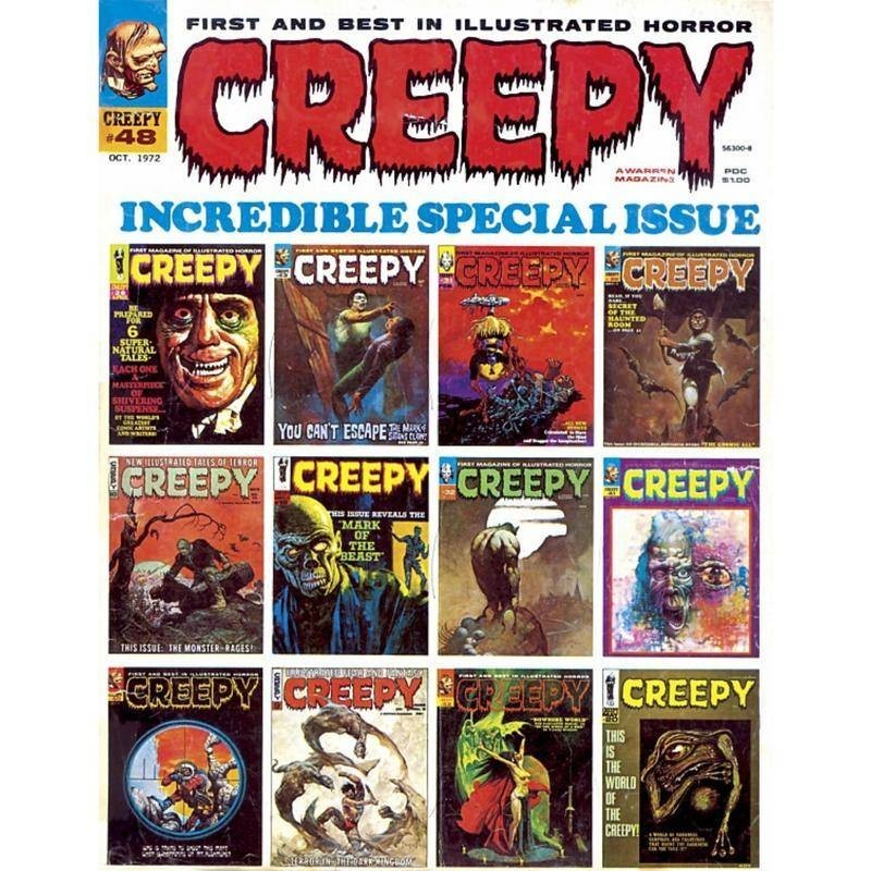 146 Issues Creepy COMPLETE Collection Warren Horror Comics Horror ...