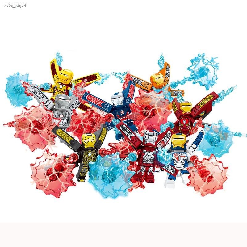 Compatible with Lego Iron Man building blocks minifigure flying machine ...