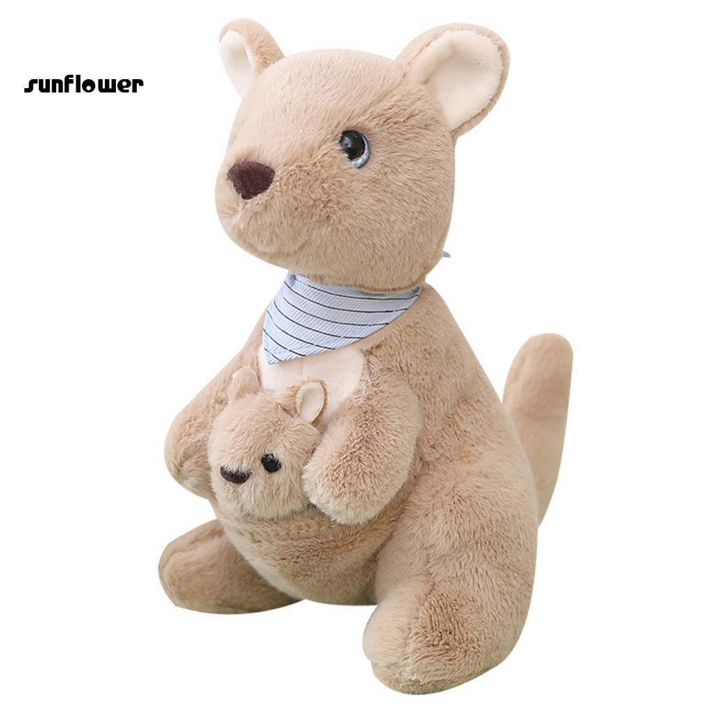 SU Kangaroo Plush Toy Lovely Cartoon Doll Plushies Soft Appease Toy ...