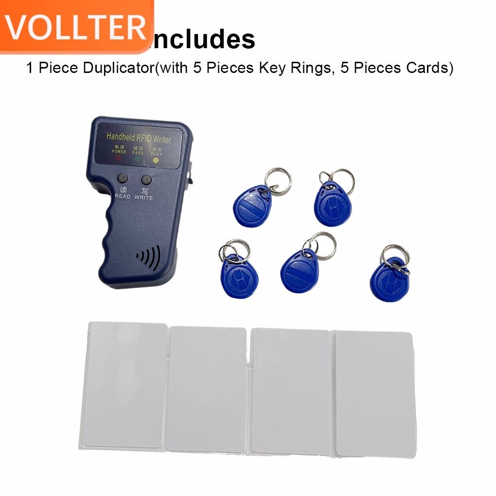 1/2/3 ID Card Duplicator Hand Held Integrated Chip Battery Powered ...