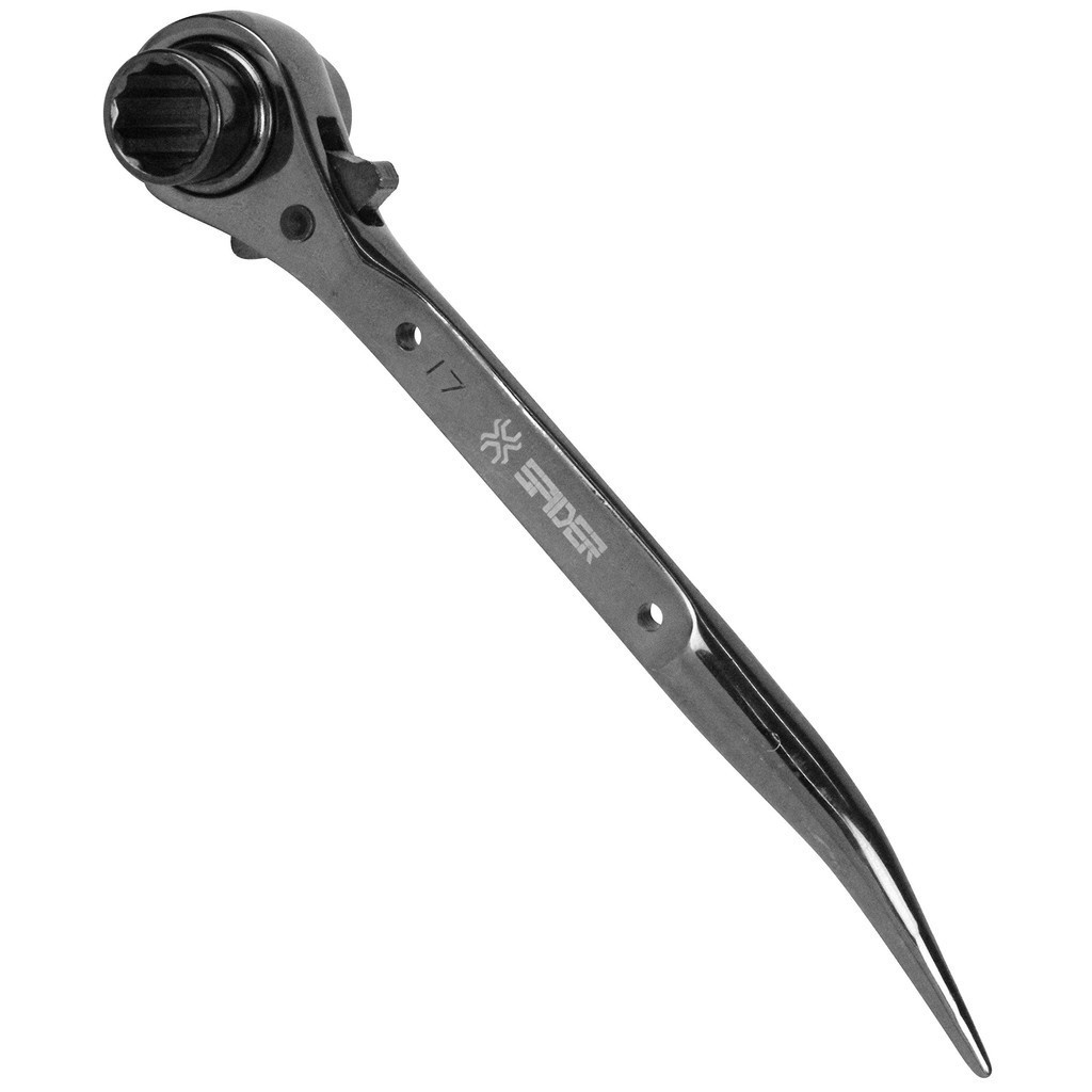 SK11 SPIDER Double-ended ratchet wrench 17 x 19 mm short type SPD ...