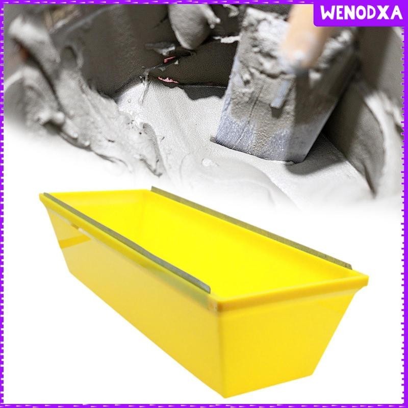 [Wenodxa] Mud Pan Frame Paint Mud Tray Container Heavy Duty Contoured ...