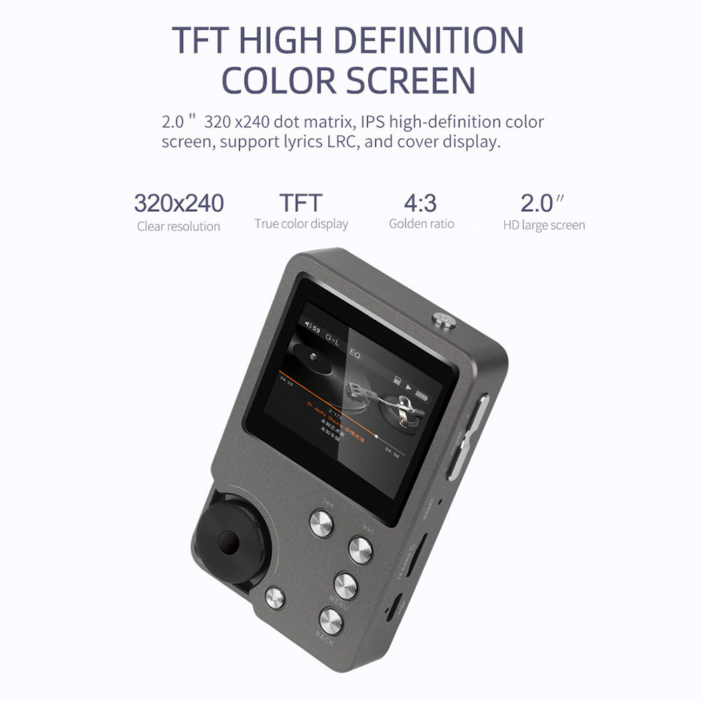 #A Portable Hi-Fi Digital Audio Music Player with 64GB/128GB Memory ...