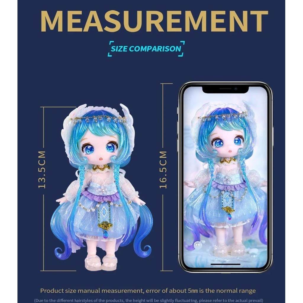 DBS 13cm Height OB11 Doll Dream Fairy Constellation Series 1/12 BJD ...