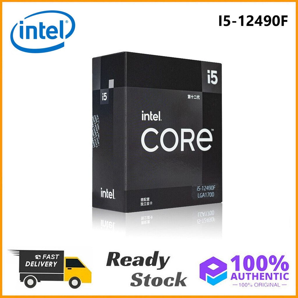 Intel 12th Generation I5-12490F CPU 6-Core 12 6-core 12 Thread Computer Processor | Shopee ...