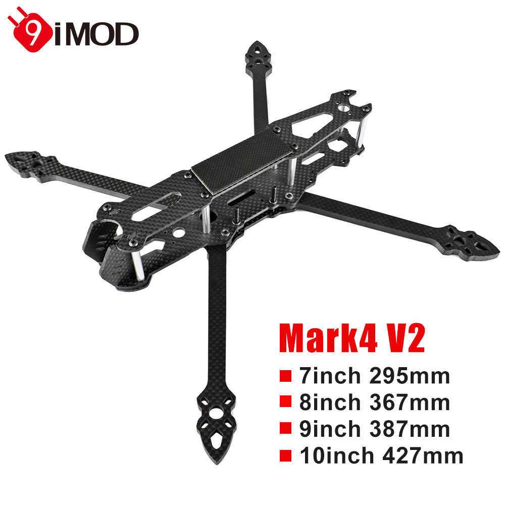 9IMOD FPV Freestyle Frame Drone Kit Carbon Fiber Quadcopter For RC DIY ...