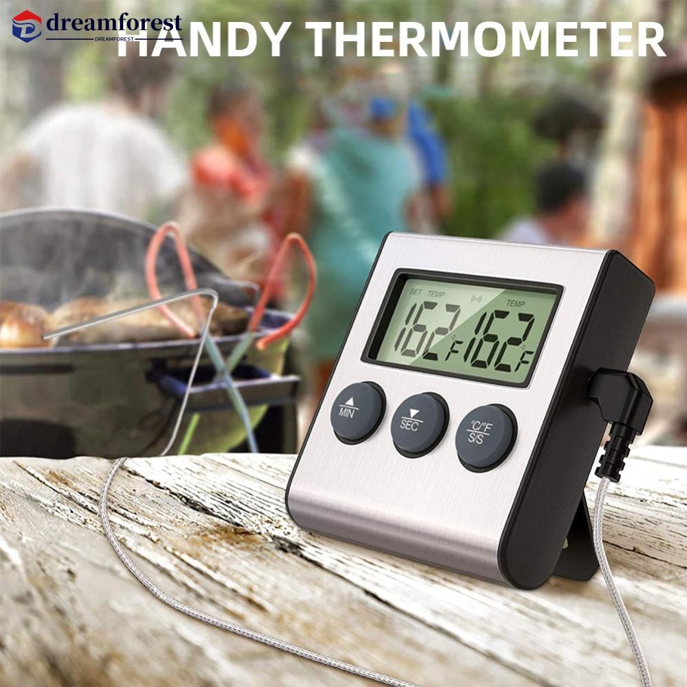 DREAMFOREST Digital Remote Wireless Food Kitchen Oven Thermometer Probe ...