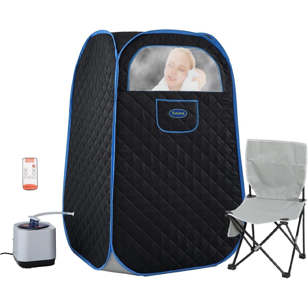 Steam Sauna Fisast Full Body Home Sauna Home Sauna Single Person Sauna ...