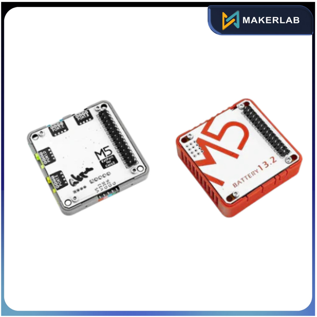M5Stack Extension Port Module for Core2 | Battery Module 13.2 (1500mAh ...