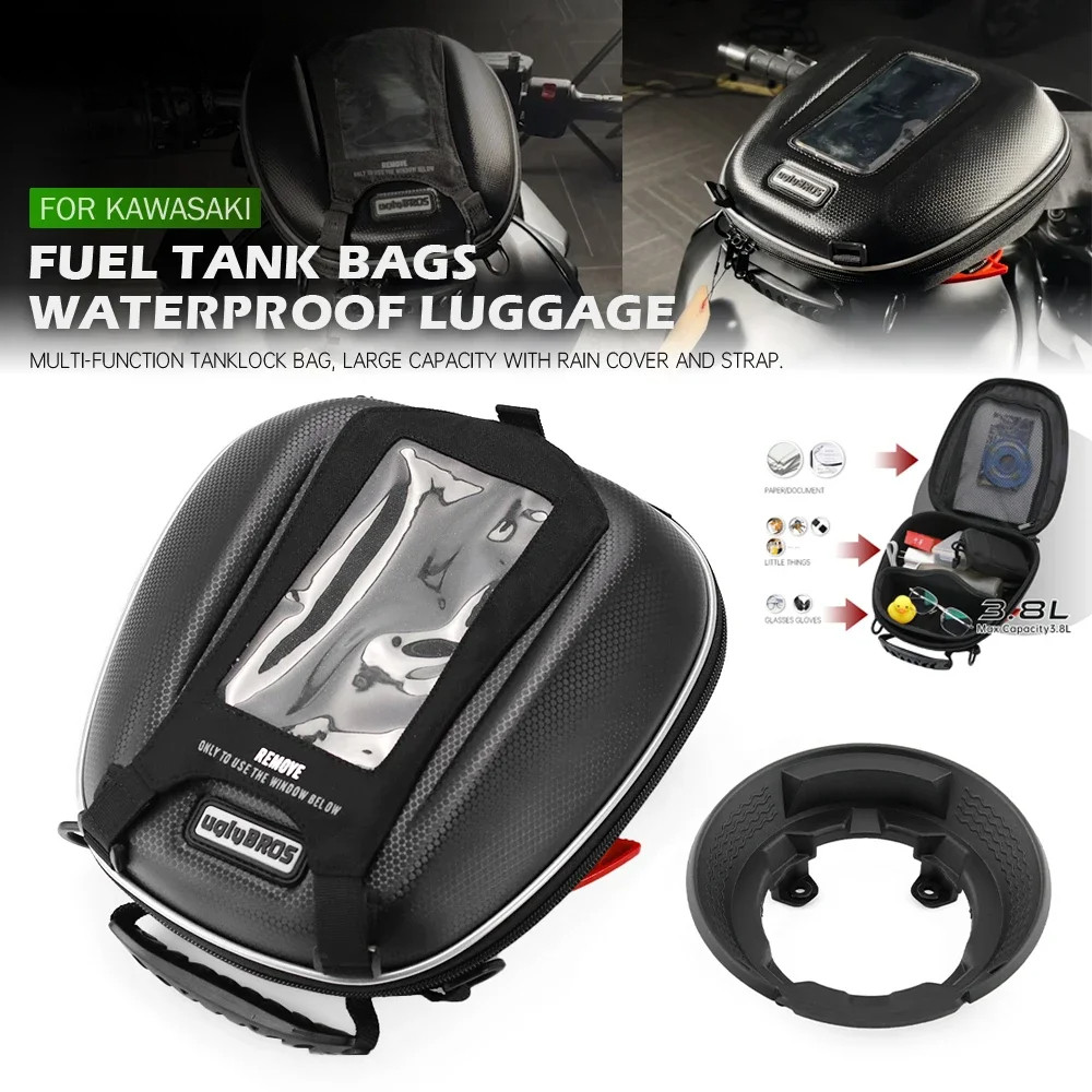 Tank Bag Luggage For KAWASAKI ZX25R ZH2 NINJA 650 400 1000SX Z H2 Z900 ...