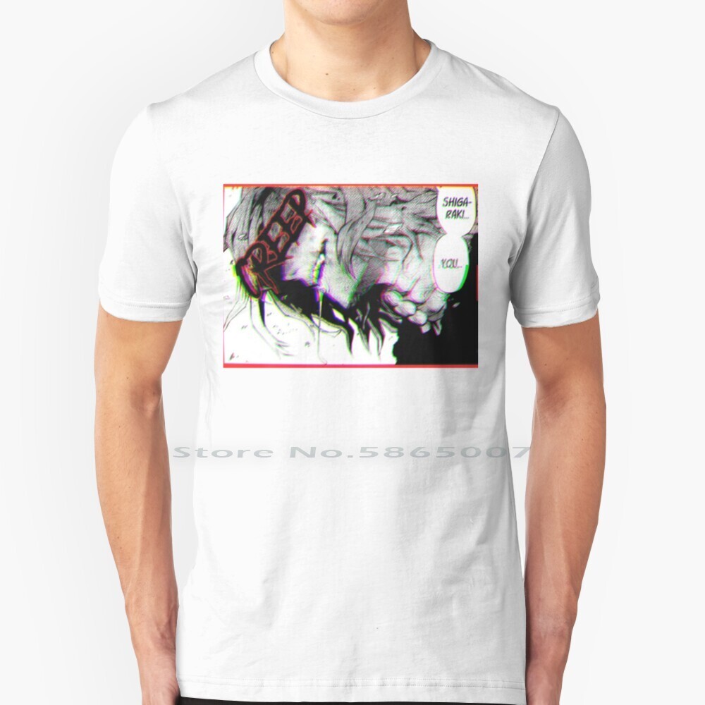 Shigaraki Tomura 'creep Shiga-Gao' Aesthetic Version 1 T Shirt 100% ...