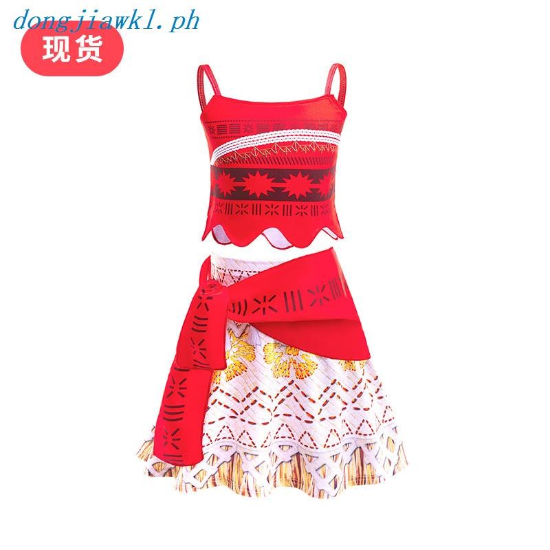 Moana Princess Ocean Romance Moana Anna vaiana cosplay Costume Dress ...