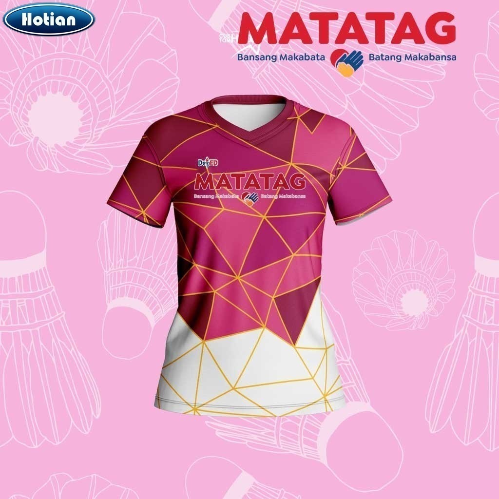 Matatag Shirts Full Sublimation Women Top Unisex Uniform With Logo ...