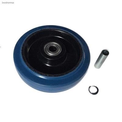 Wheel small wheel trolley rubber trailer accessories wheel wheel cart ...