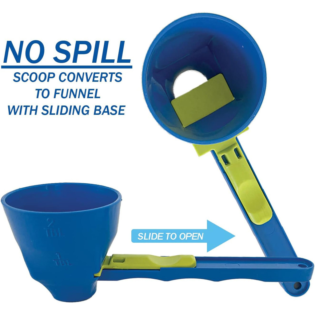 New Measuring Spoon Funnel No Spill Ready Dried Egg White Exercise ...