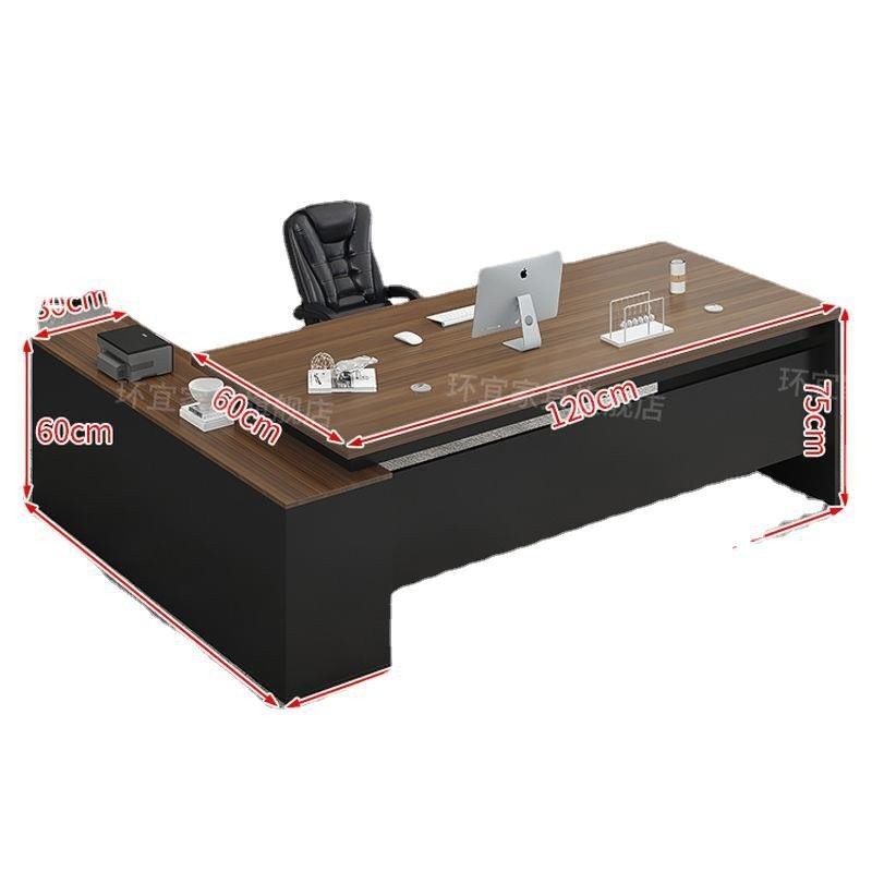 Simple Modern Computer Table and Chair Combination Manager President ...