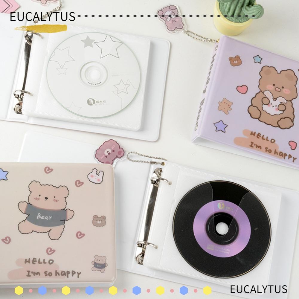 EUTUS CD Holder, CD Storage Loose-leaf CD Storage Album, Portable ...