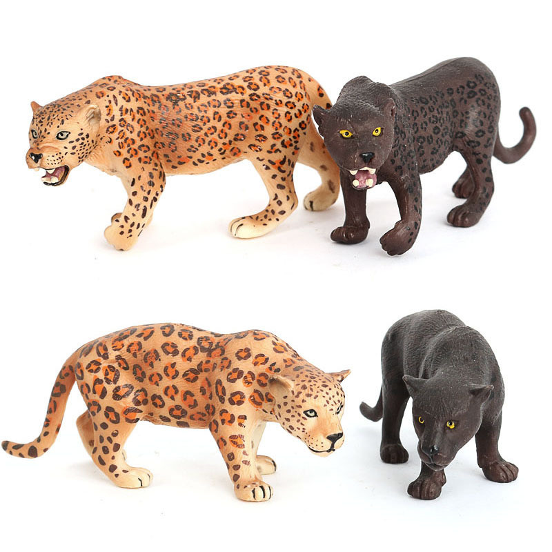 Simulation Animal Model Safari Cheetah Snow Panther Black Panther Money ...