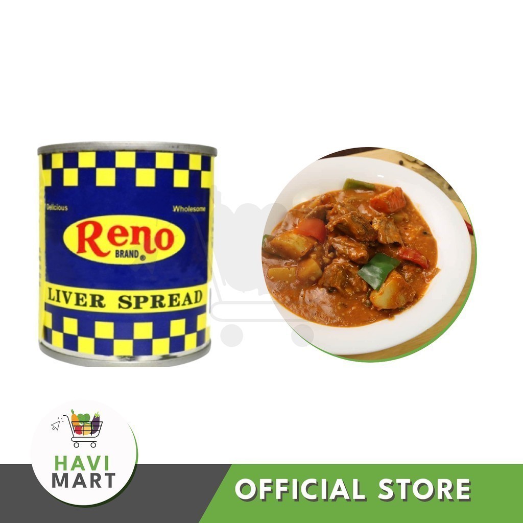 RENO LIVER SPREAD (PALAMAN, CALDERETA, MENUDO COOKING) 230G HAVI MART ...